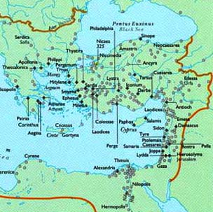 Ancient Christianity, Ancient Cities